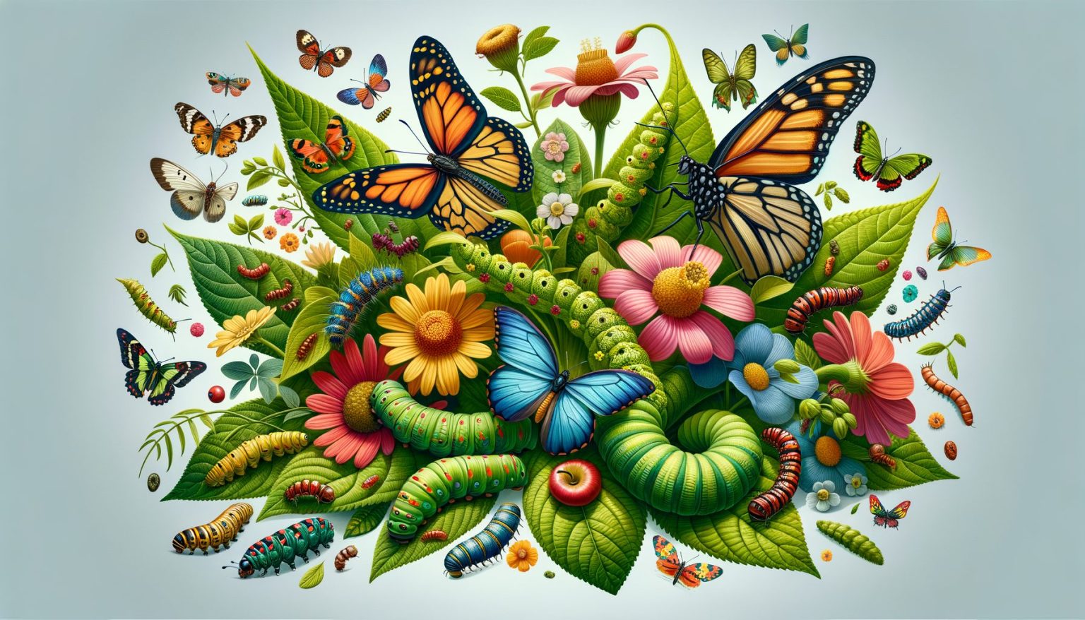 De Rol van Bladeren en Bloemen in het Dieet van Herbivore Insecten ...