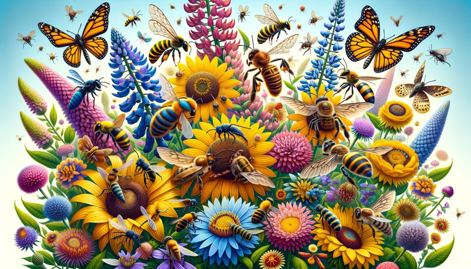 De Waarde van Bestuiver-vriendelijke Planten voor Insecten - Appelboom ...